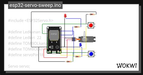 Esp Servo Sweep Ino Wokwi ESP STM Arduino Simulator
