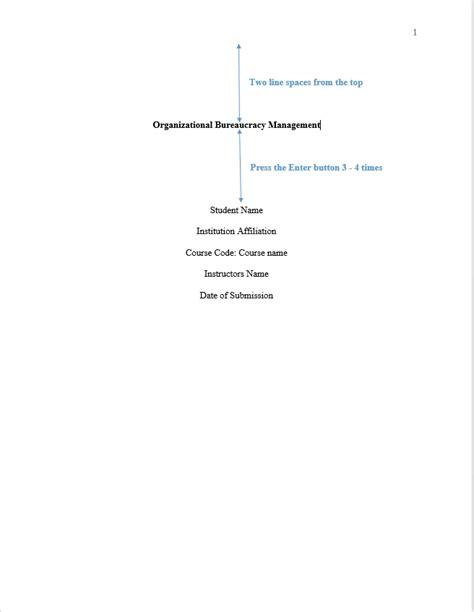 Essay Cover Page Mla Chicago Harvard And Apa Format