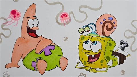 How To Draw Spongebob Squarepants Spongebob Drawing Youtube