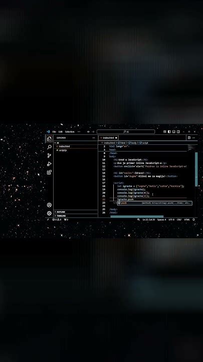 Dodavanje Elemenata U Niz Kako Funkcija Push Radi Coding Javascript Programiranje