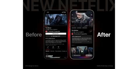 Netflix - Mobile app UI design idea 🍿 | Figma
