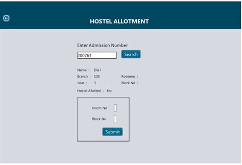 GitHub Ashwin Hostel Management System