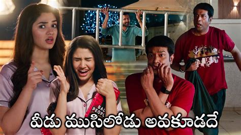 Vennala Kishore And Krithi Shetty Back 2 Back Comedy Scenes Macherla Niyojakavargam Cinema