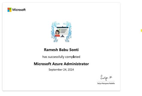 Today I Earned My Microsoft Azure Administrator Badge Im So Proud To Be Celebrating This