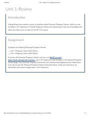 Unit Review AP Computer Science A Pdf Unit Review AP Computer Science A Unit