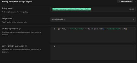 Get Row Level Sec Error When Uploading Images To Supabase From Weweb Ask Us Anything Weweb