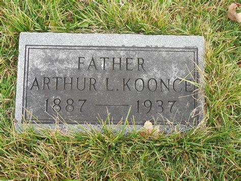 Arthur Lee Koonce 1887 1937 Find A Grave Memorial