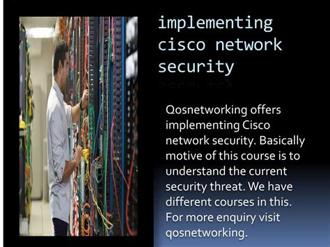 PPT Implementing Cisco Network Security PowerPoint Presentation Free Download ID