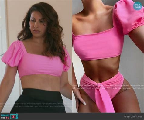 Wornontv Jennifers Pink Cropped Top On The Real Housewives Of New