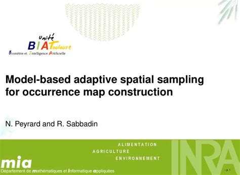 Ppt Model Based Adaptive Spatial Sampling For Occurrence Map Powerpoint Presentation 714394