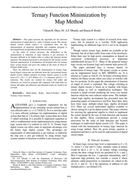 Kmap 1 Pdf Digital Electronics Logic Gate
