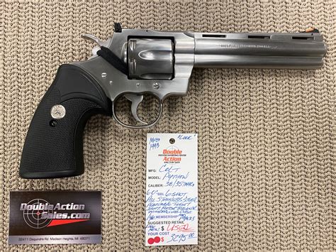 Colt Python 38357 Mag Used Double Action Indoor Shooting Center