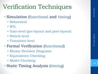 Verification Flow And Planning Vlsi Design PDF