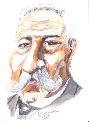 Paul Von Hindenberg By Jjjerk Famous People Cartoon Toonpool