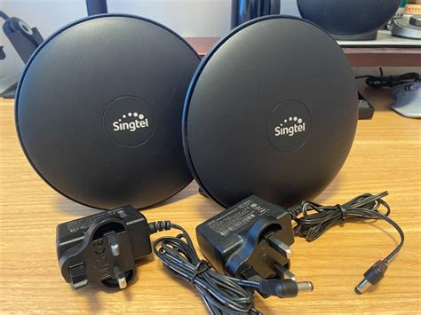 Singtel WiFi Mesh Router 2 Nodes Computers Tech Parts Accessories Networking On Carousell