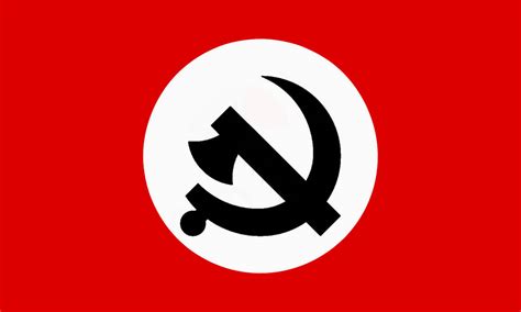 Maoist Nazbol Flag By Thesocnatrevcomrade On Deviantart