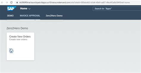 Sap Work Zone Deliver First Business Site Using Sap Work Zone Standard Edition Sap Zero To