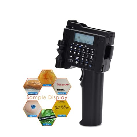jual intelligent handheld inkjet label printer coding machine portable