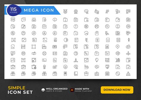 Programming Coding Icon Set Graphic By Rirafiq · Creative Fabrica