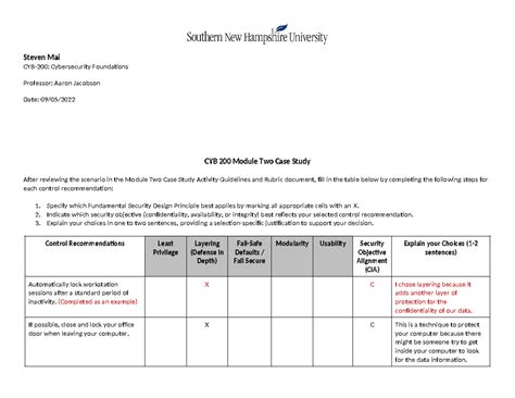 2 3 Case Study Done Steven Mai CYB 200 Cybersecurity Foundations Professor Aaron Jacobson