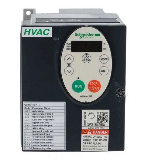 schneider electric altivar atv212 vfd at best price in kochi