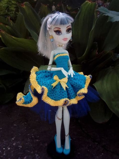 Outfit For Monster High Frankie Stein Etsy Monster High Dolls