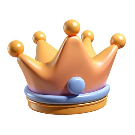 Standout Renaissance Single Weight Stroke Monoline Crown With Flat Color And Clean Lines With