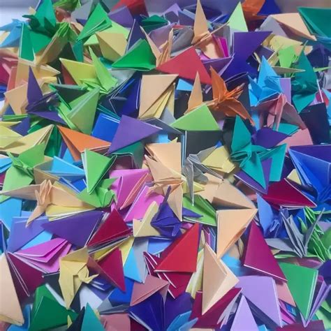 Art Piece 종이학학종이종이접기 On Bunjang Global Site