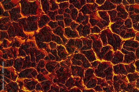 The Texture Of Molten Magma Stock Illustration Adobe Stock