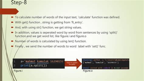 Char Word Counter In Python With Simple Gui Project Ppt