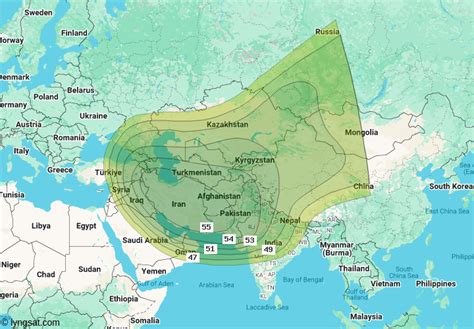 Badr 5 At 260°e Lyngsat Maps