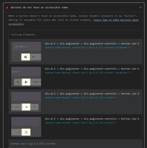 Paginators Aren T Fully Accessible Issue Skeletonlabs Skeleton GitHub