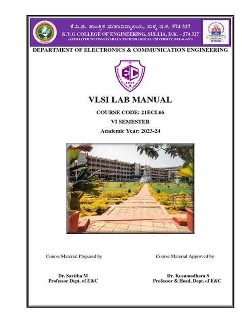 vlsi lab manual pdf electronic circuits electrical engineering