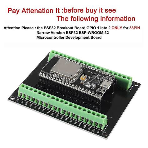 esp32 breakout board gpio esp32s esp32 development board fruugo fr