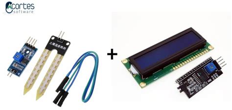 Proyecto Sensor De Humedad De Suelo LCD Acortes Software