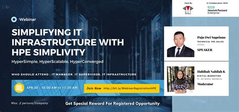 Webinar Simplifying It Infrastructure With Hpe Simplivity Netmarks Indonesia