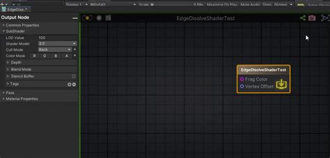 1个星期，教你快速上手unity Ase 【光边溶解】unity Ase 溶解 Csdn博客