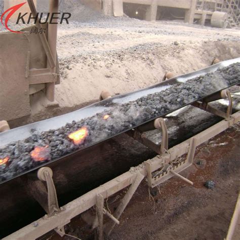 Огнестойкая стальная кордовая конвейерная лента