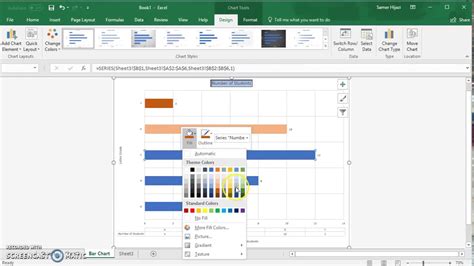 Creating Horizontal Bar Chart In Microsoft Excel Office YouTube