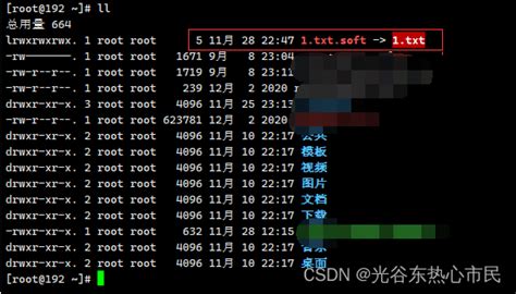 linux创建软连接及报红处理（含避坑小建议） linux创建软连接是红色的 csdn博客