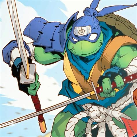 Leonardo Tmnt Comic Icon Leonardo Tmnt Leonardotmnt Tmnt Artwork