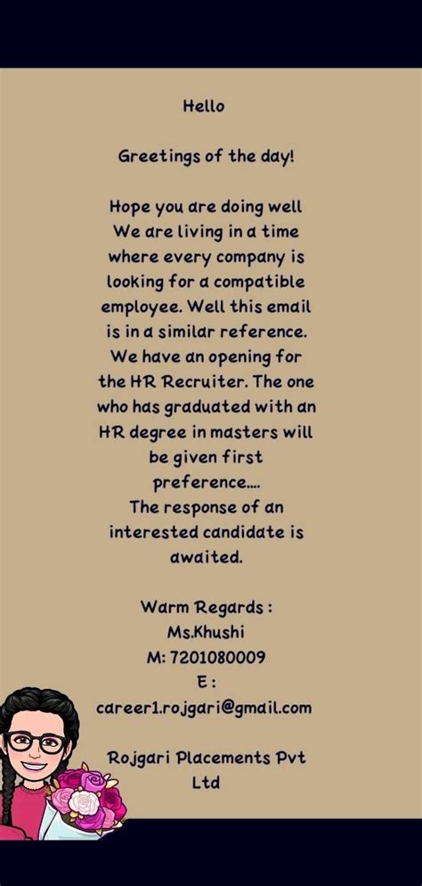 Akshi Patel On Linkedin Rojgari Placement Pvt Ltd
