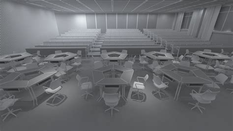 Multimedia Ladder Classroom 3d Model Cgtrader