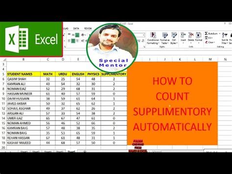 Using Countif Formula In Excel Special Mentor YouTube