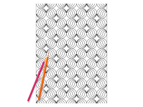 Circle Pattern PDF Coloring Circle Art Abstract Coloring Art Etsy