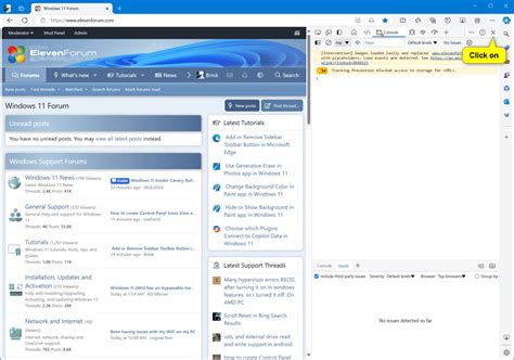 Open Browser Console In Microsoft Edge Windows 11 Forum