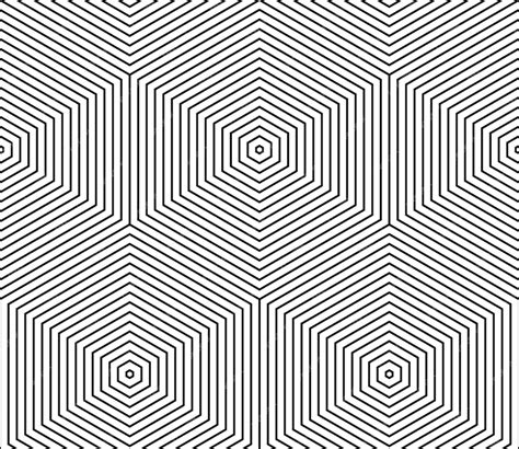 Premium Vector Illusive Continuous Monochrome Pattern Decorative Abstract Background With 3d