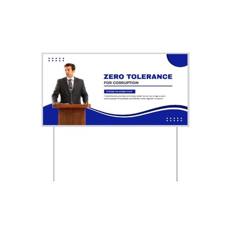 Custom Political Lawn Signs Political Banners And Signs Printing