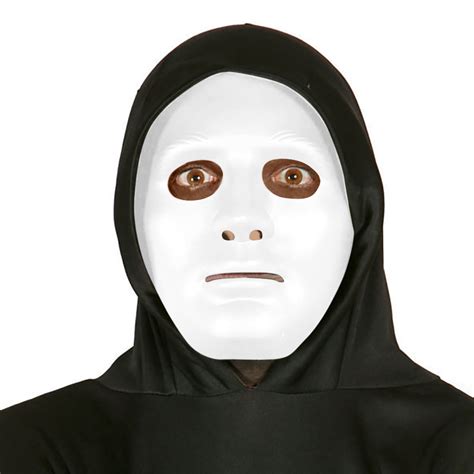 Vit Läskig Mask One Size Present Presenttips
