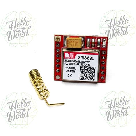 Módulo Gsm Gprs Sim800l Hello World